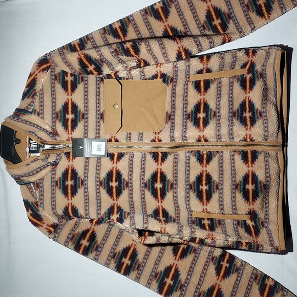 Frye | Jackets & Coats | Nwt Frye Tigers Eye Full Zip Mens Fleece ...